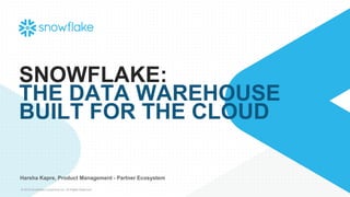 How to Take Advantage of an Enterprise Data Warehouse in the Cloud | PPT