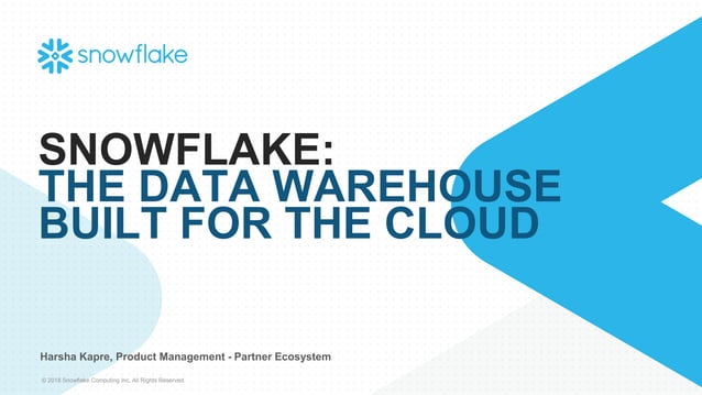 How to Take Advantage of an Enterprise Data Warehouse in the Cloud | PPT