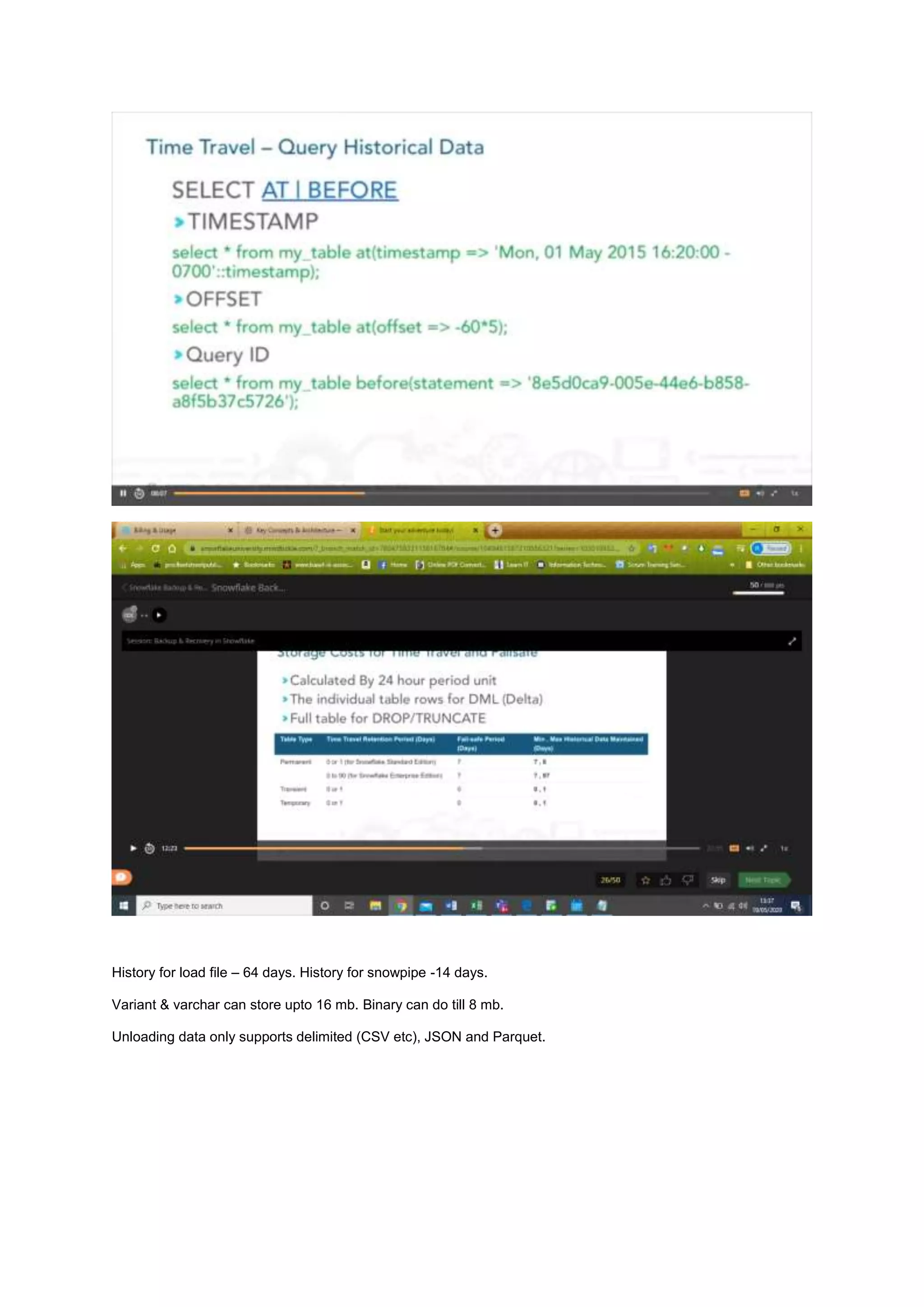 Snowflake Notes_Part_2.docx