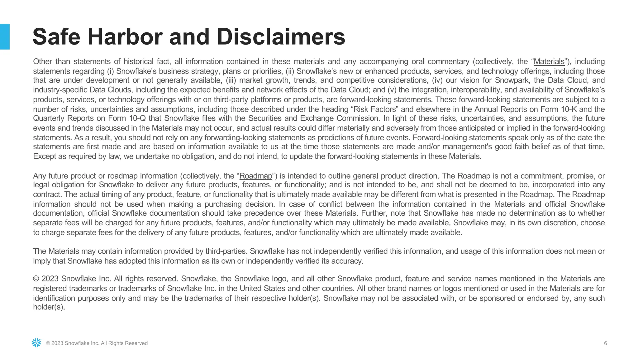 Introduction to Snowflake for Multi-cloud Data World | PDF