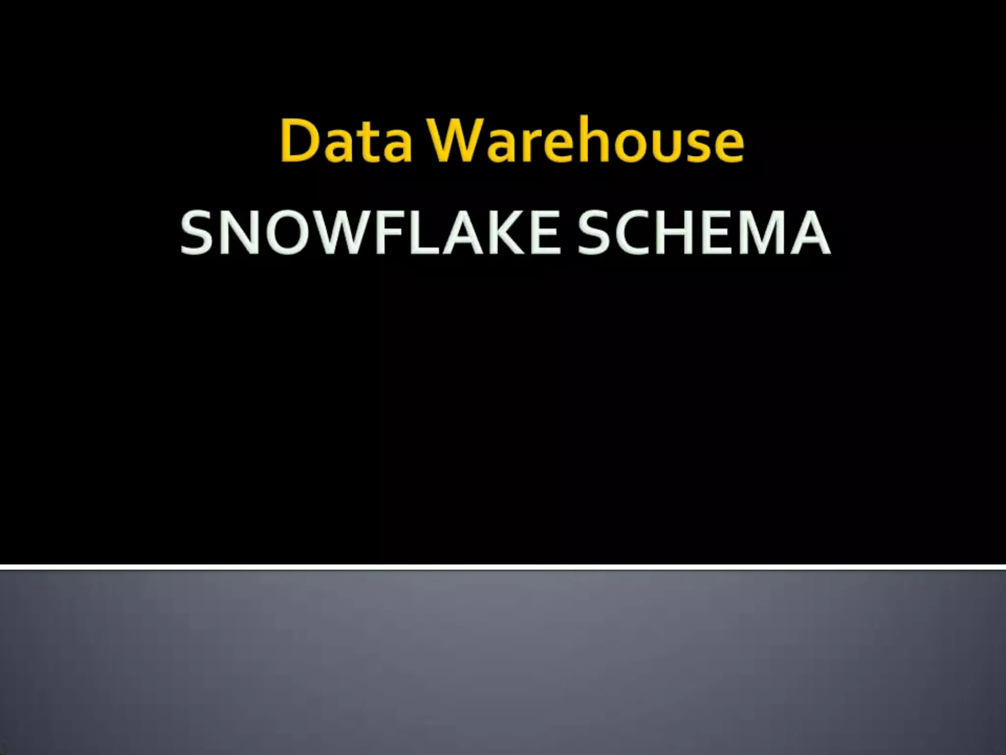 Snow flake presentasi | PPTX