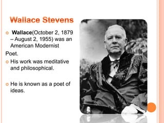 Snow man poem | PPTX | Poetry | Books and Literature