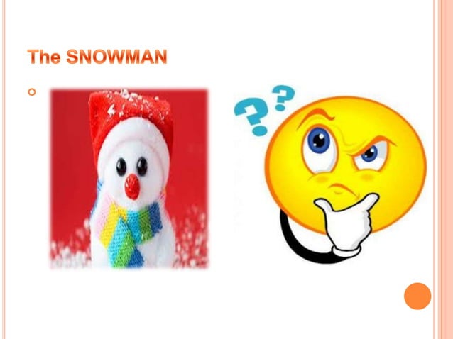 Snow man poem | PPTX | Poetry | Books and Literature