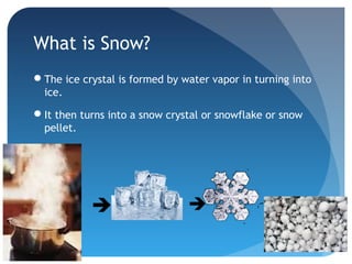 Snow ppt | PPT
