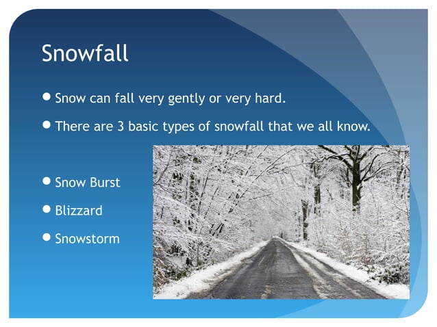 Snow ppt | PPT