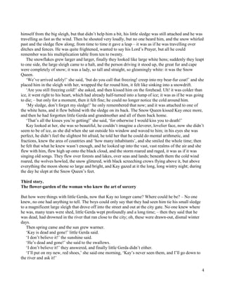 Snowqueen by Hans Christian Andersen | PDF