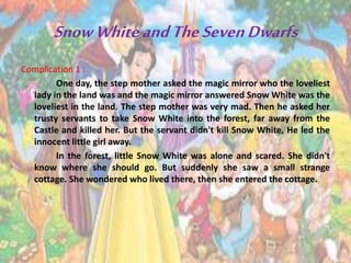 Teks narrative Snow white | PPT