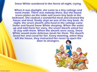 Story Of Snow White Summary