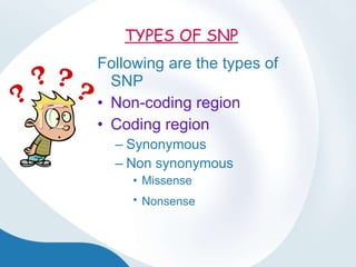 Snp | PPT
