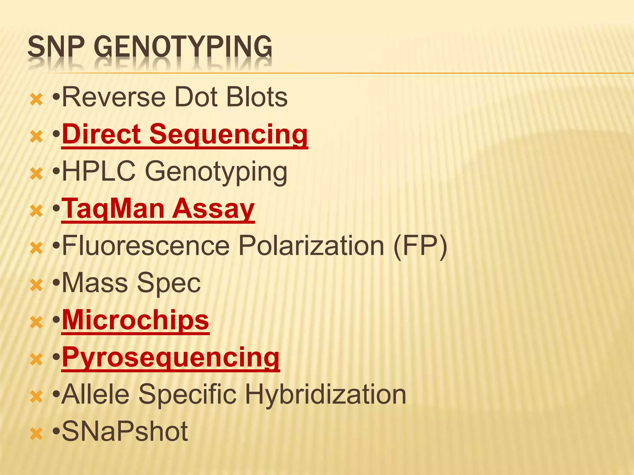 SNP | PPTX | Genetics | Science