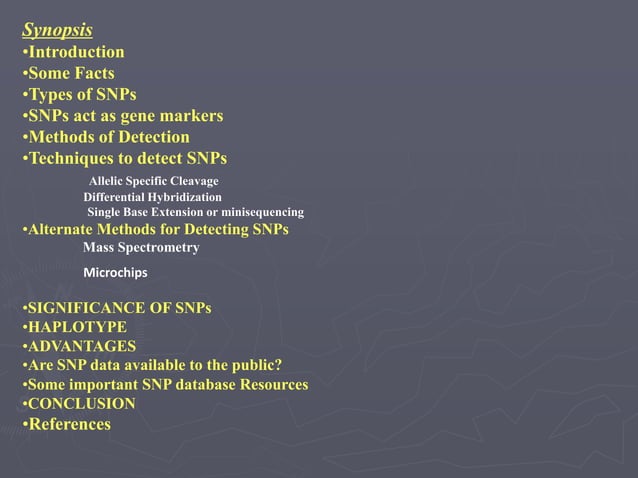 Single nucleotide polymorphism, (SNP) | PPT | Chemistry | Science