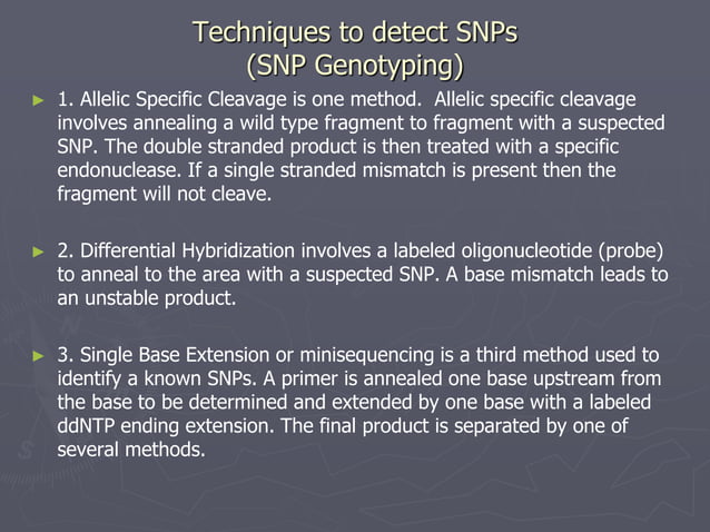 Single nucleotide polymorphism, (SNP) | PPT | Chemistry | Science