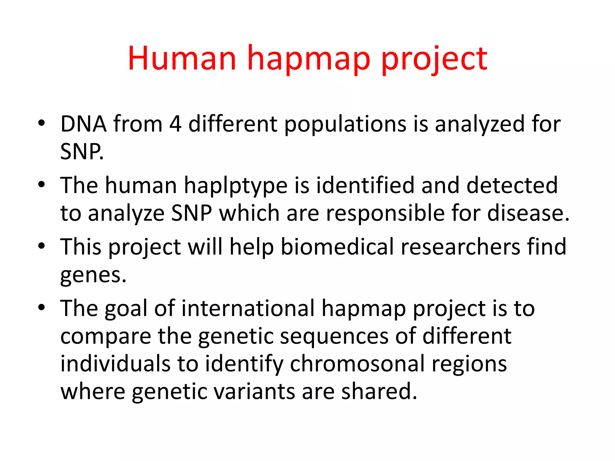 Snp and its role in diseases | PPTX