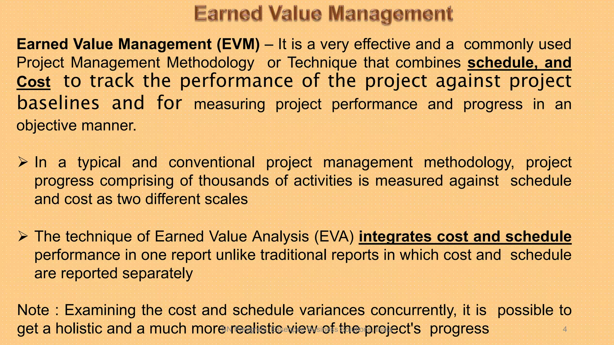 #Measuring Project Performance - Earned Value Management System# By SN Panigrahi | PPTX | Stocks ...