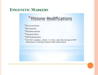 SNP Genotyping Techniques and Epigenetic Markers.pptx