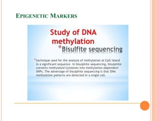 SNP Genotyping Techniques and Epigenetic Markers.pptx