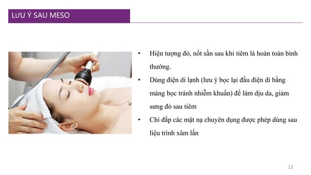 Sản phẩm tiêm Meso từ thương hiệu Skinclinic | PPTX