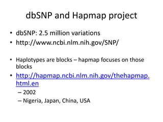 Snps and microarray | PPT