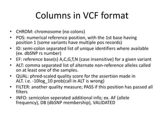 SNPs Presentation Cavalcanti Lab | PPTX