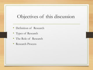 Introduction to Social Research (Business Research) Lecture # 1 | PPT