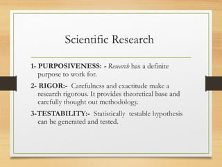 Introduction to Social Research (Business Research) Lecture # 1 | PPT