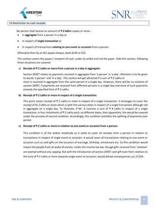 Snr income tax compliance hand book | PDF