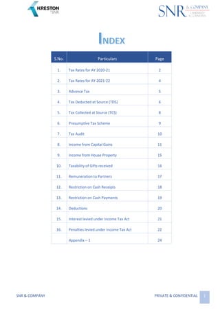 Snr income tax compliance hand book | PDF