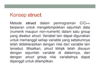 sns about struct-cpp | PPT