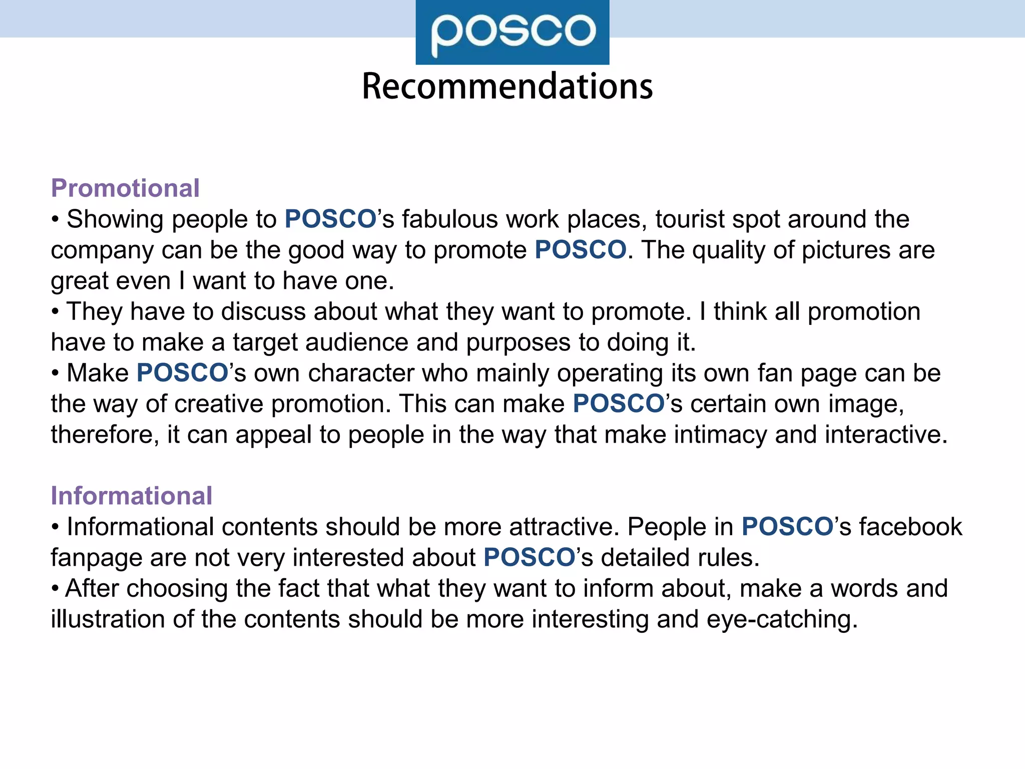 SNS Advertising Media Planning_POSCO | PDF