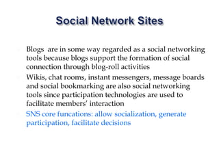Sns a effective tool for library & information services | PPTX