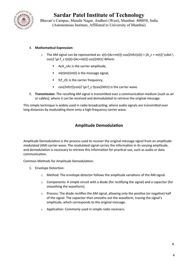 AM Modulation and Demodulation Using MATLAB.docx