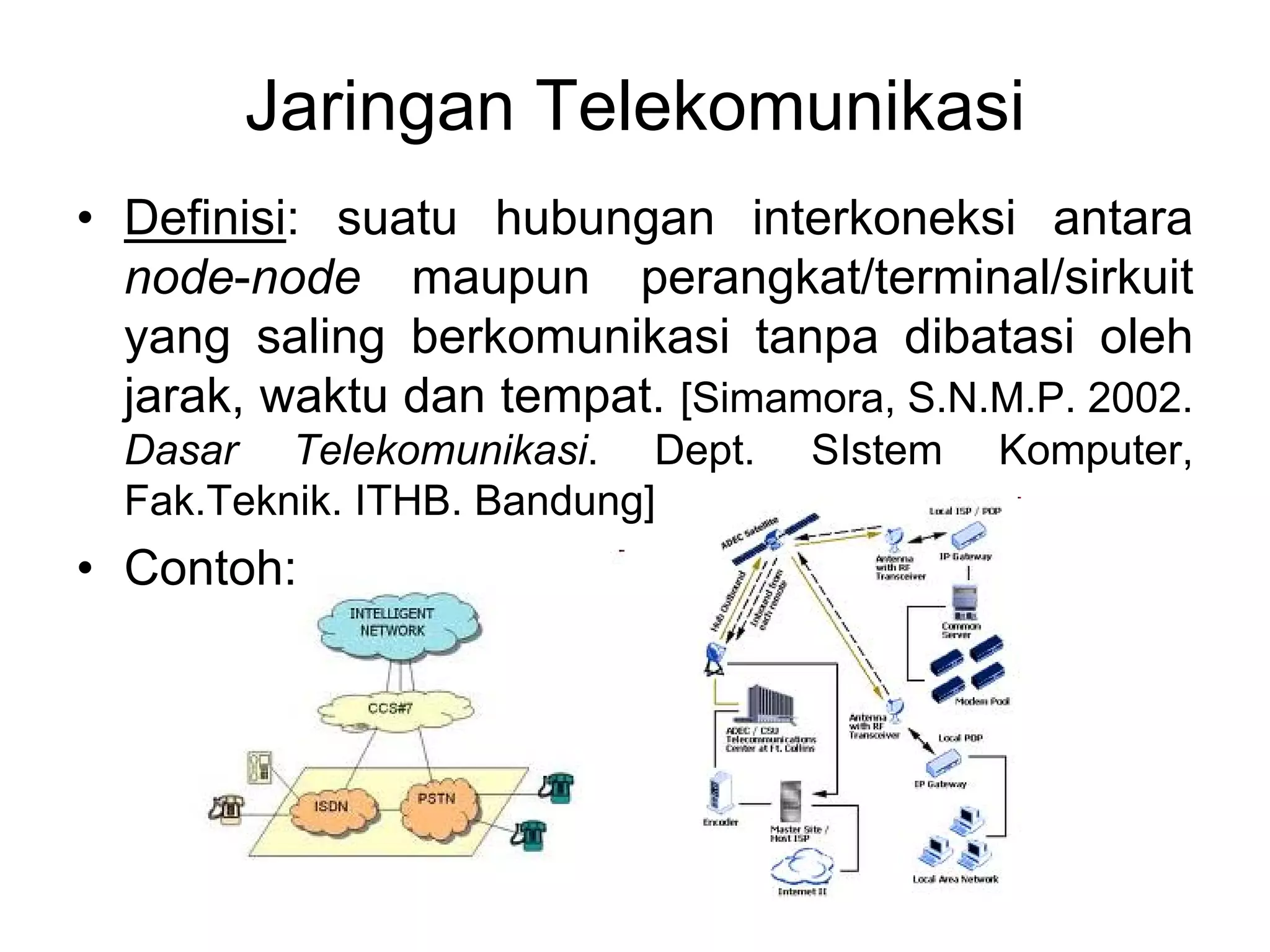 Jaringan Telekomunikasi | PDF