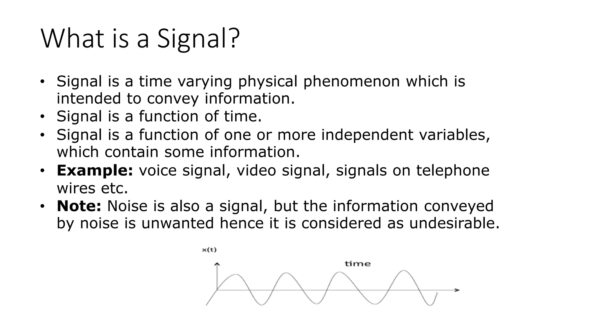 Signals and Systems: Energy and Power Signals | PPTX