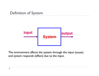 01 Introduction to System Dynamics | PDF