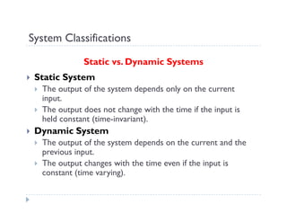 01 Introduction to System Dynamics | PDF