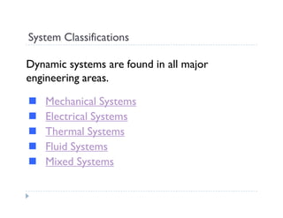 01 Introduction to System Dynamics | PDF