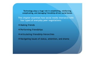 SNSs & Friendship | PDF