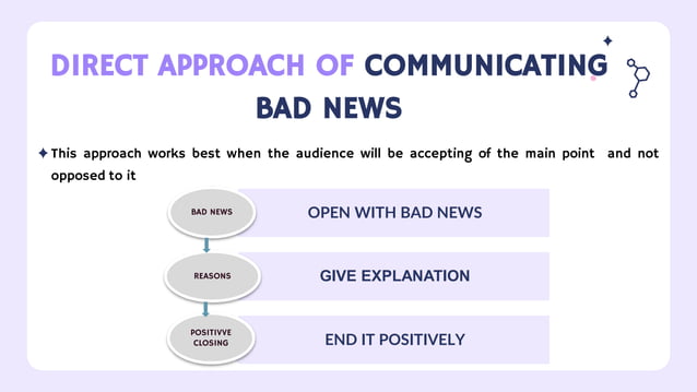 COMMUNICATING BAD NEWS | PPTX | Computer Networking | Computing
