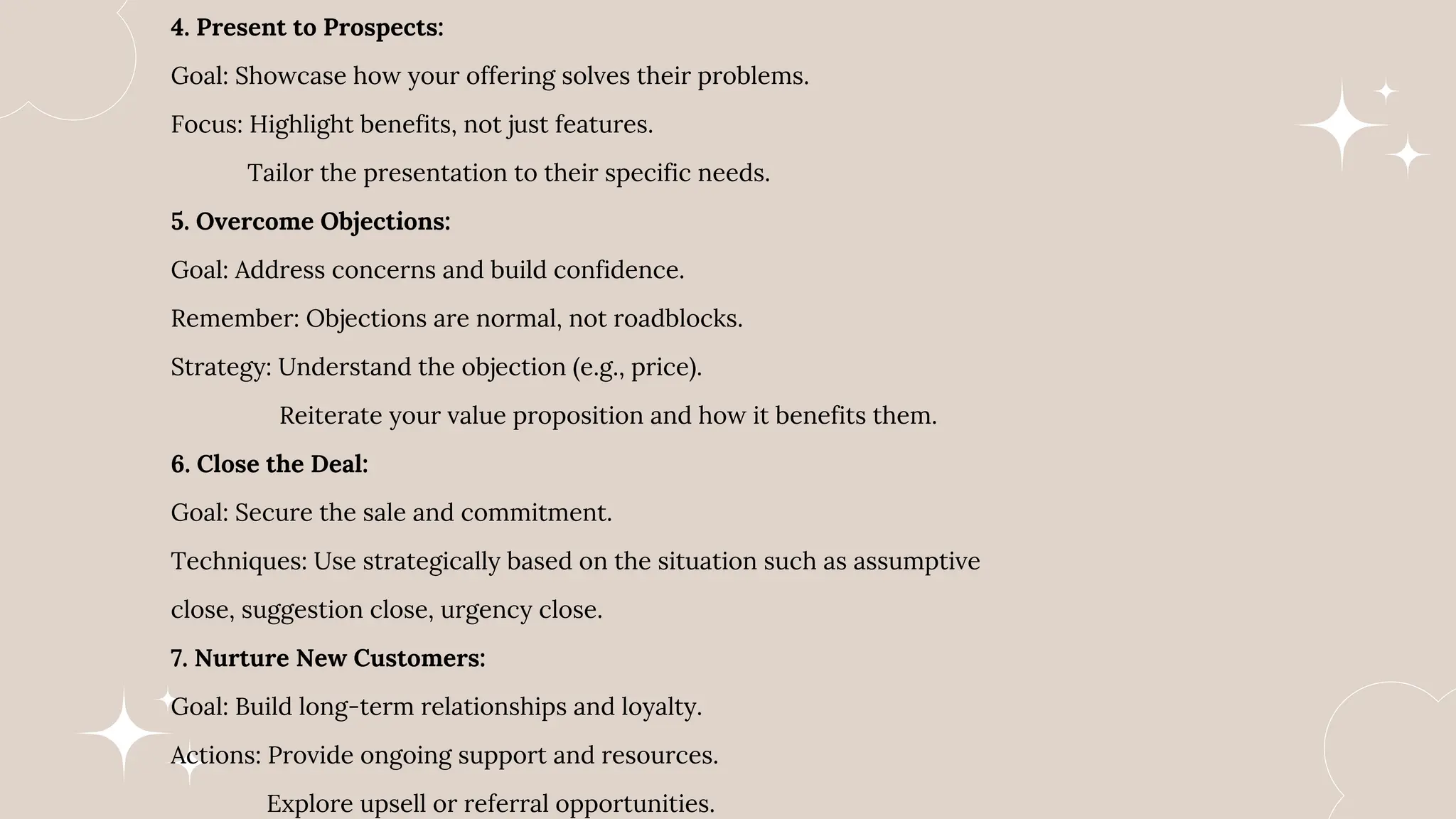 Mastering The Art Of 'Closing The Sale'. | PDF