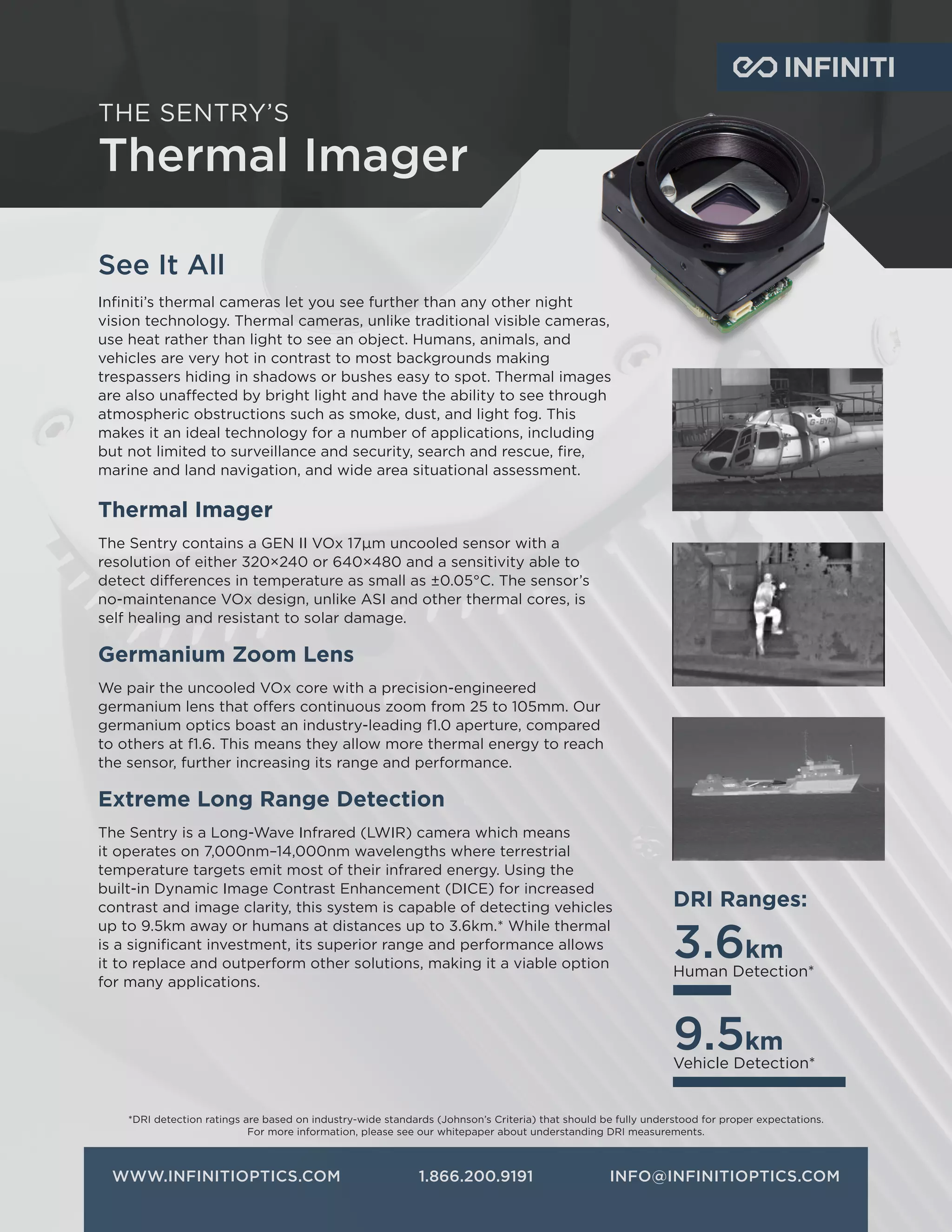 Long Distance Thermal Infrared Camera IR Thermal Camera MWIR/LWIR ...