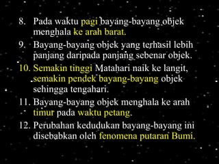 Sains Rendah Putaran Bumi | PPT