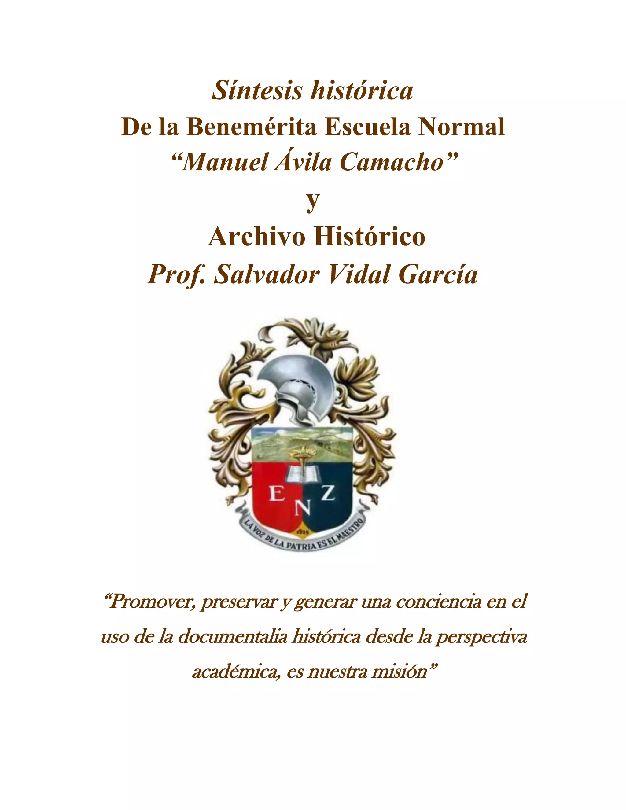 Síntesis hist. benmac, zac y ahenmac | PDF