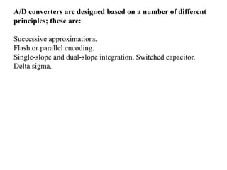 Sensors and transducers: module 4 | PPTX