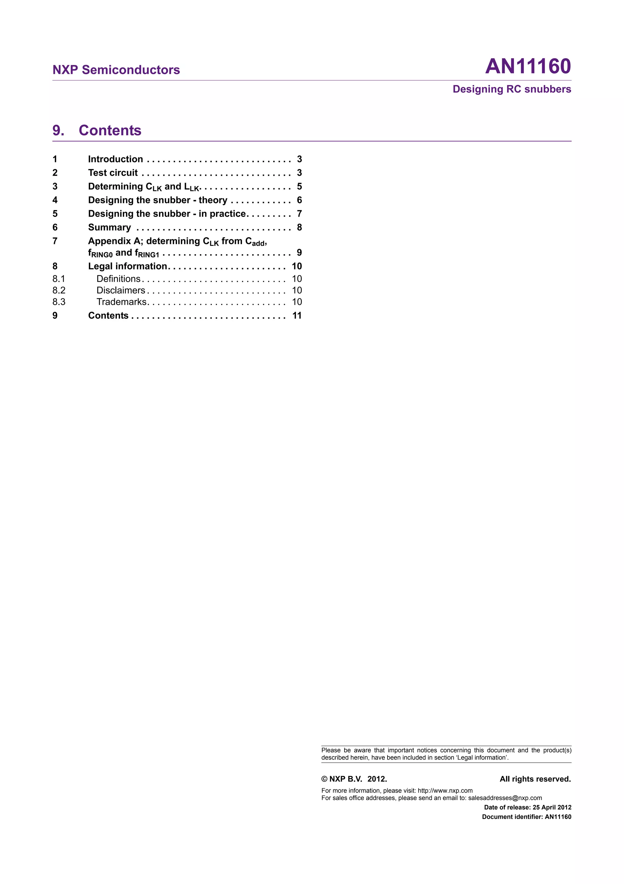 Snubber circuits mosfet | PDF