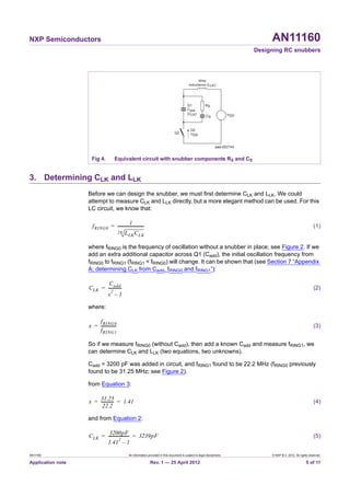 Snubber circuits mosfet | PDF