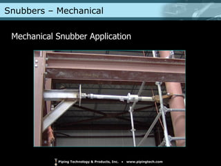 Shock Control, Restraint, and Support Devices | PPT