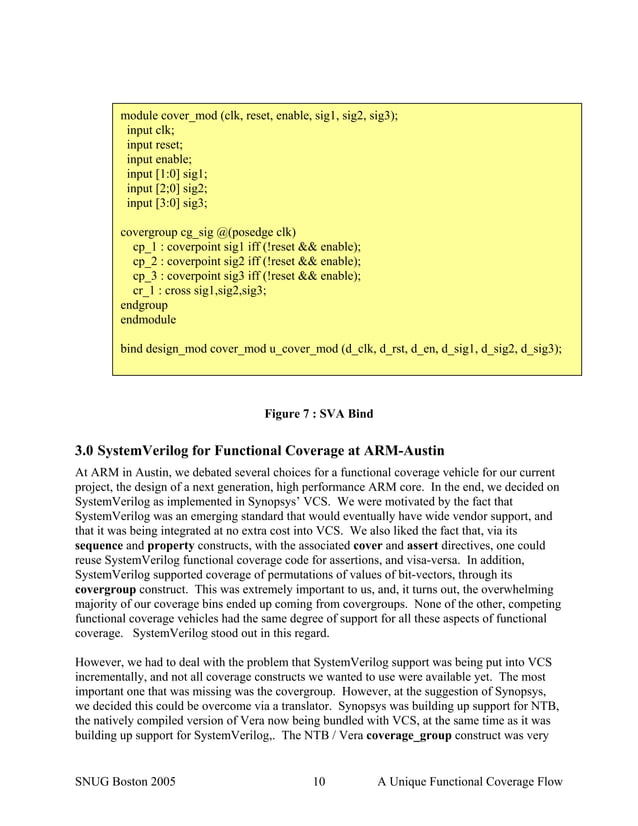 System Verilog Functional Coverage System Verilog Functional Coverage