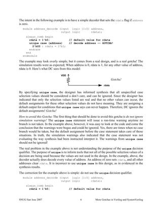 snug07_Verilog Gotchas for Verification.pdf