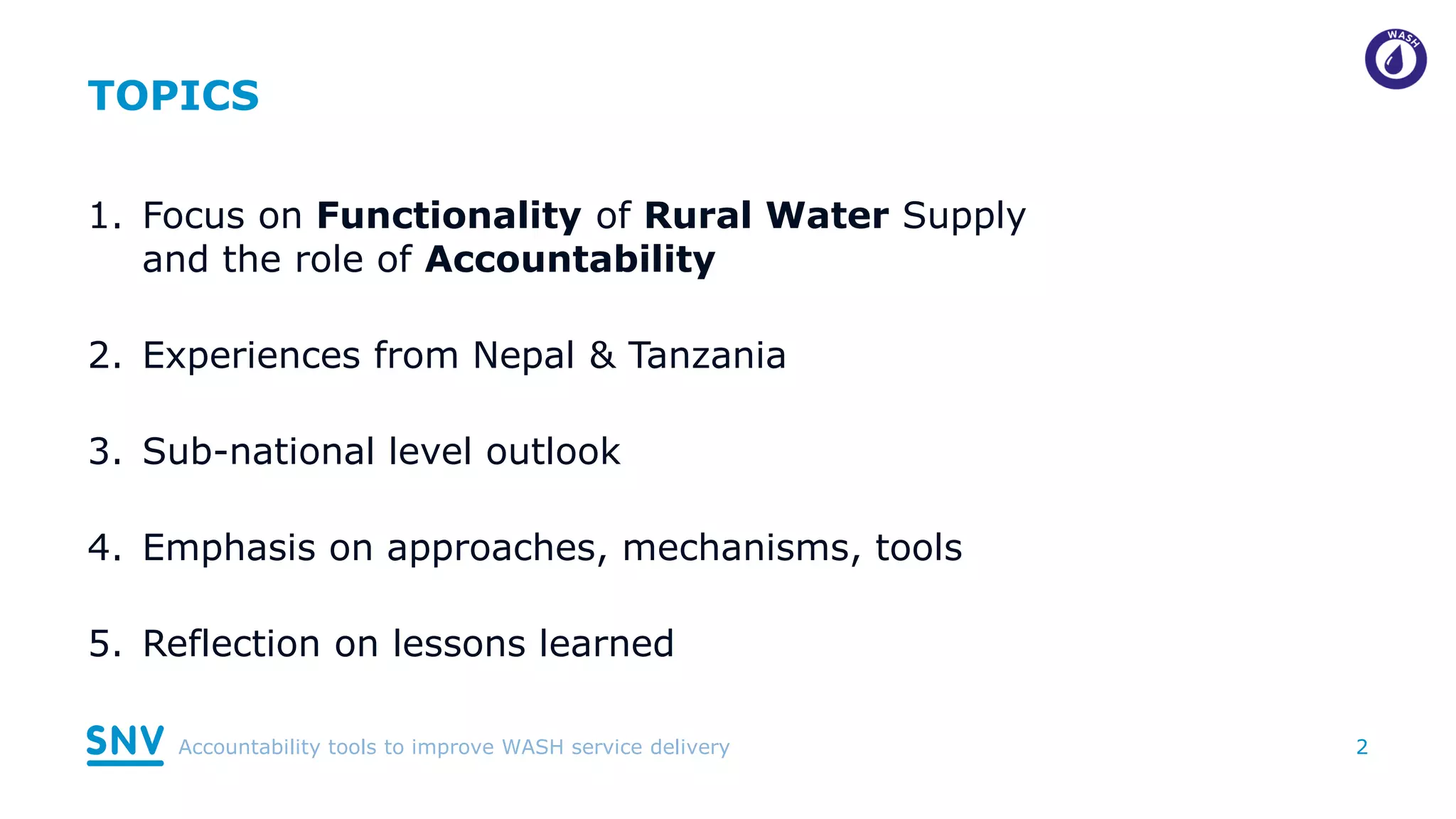 Accountability : approaches, mechanisms & tools | PPT