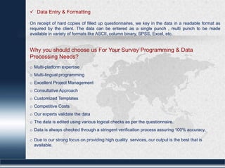 Snware Research Services Presentation | PDF